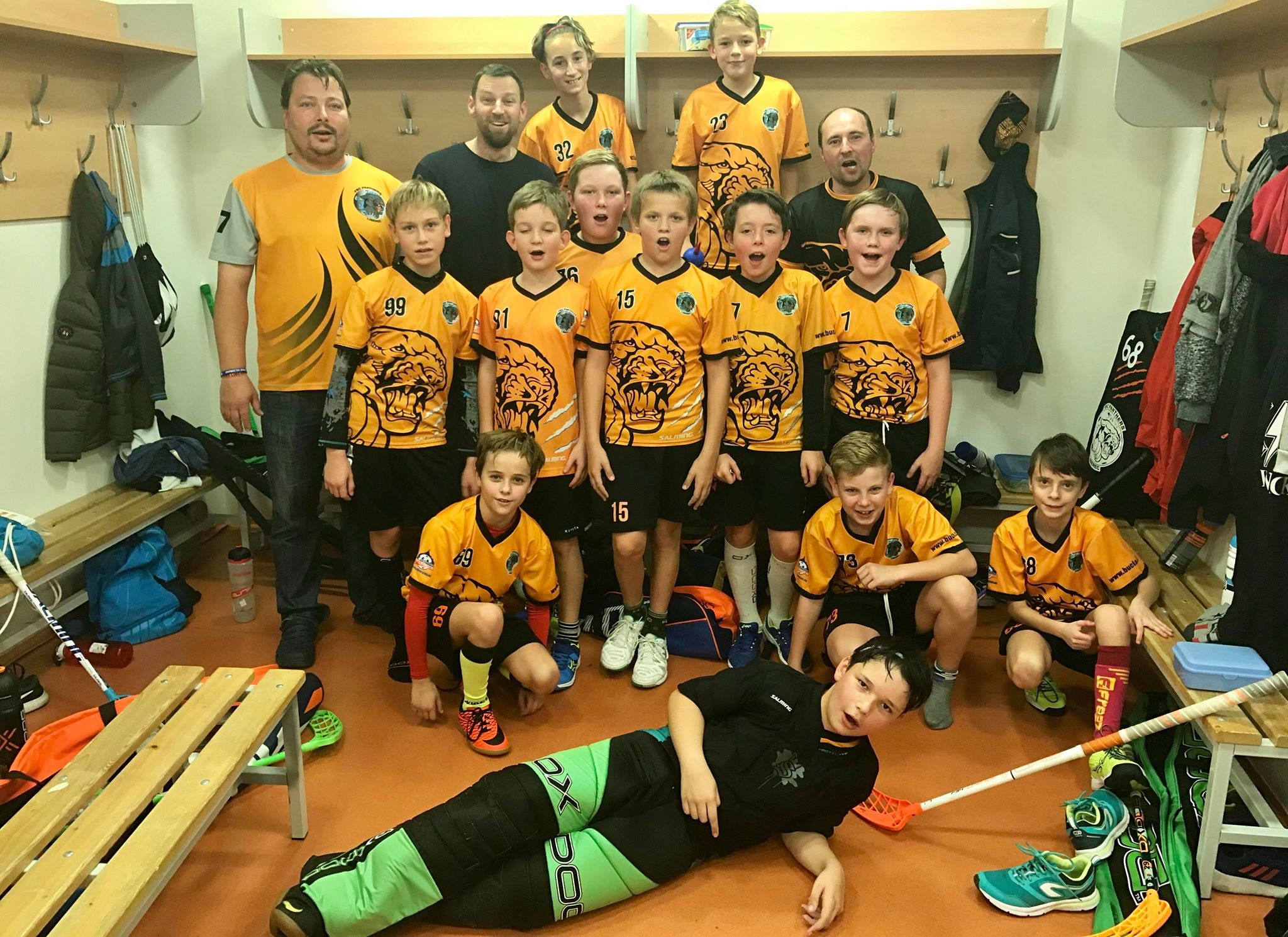 FBC PANTHERS LIBEREC | Mladší žáci tým Orange